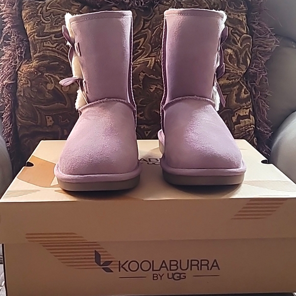 Koolaburra | Shoes | Lavender Ugg Suede Childrens Boot | Poshmark